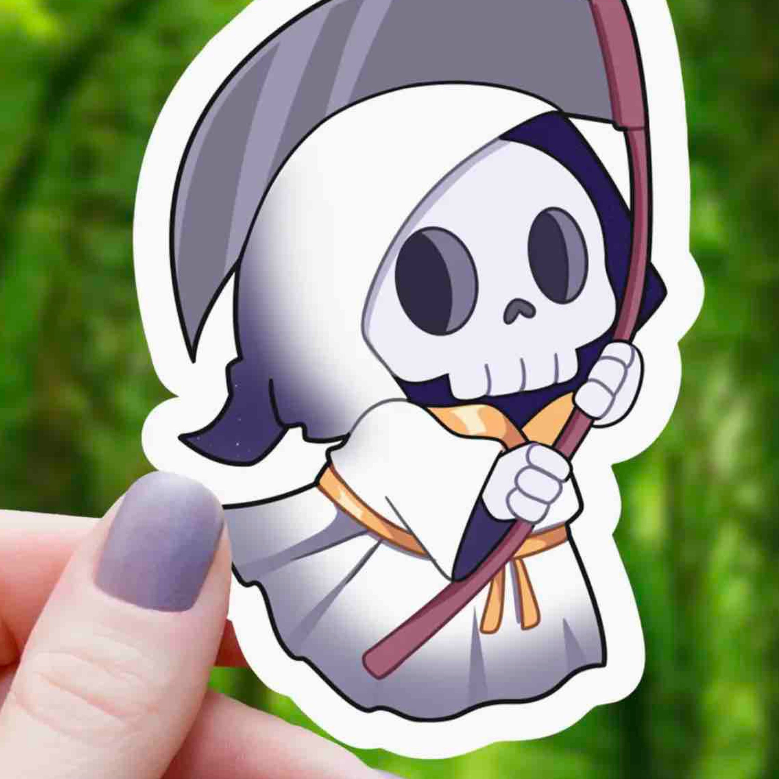 Celestial Grim Reaper Sticker | Yardley Tattoo